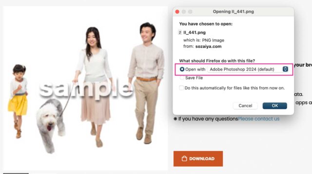 Photoshop-Open – sozaiya.com